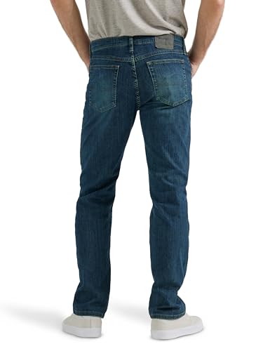 Wrangler Authentics Men's Classic 5-Pocket Regular Fit Jean, Twilight Flex, 30W x 36L