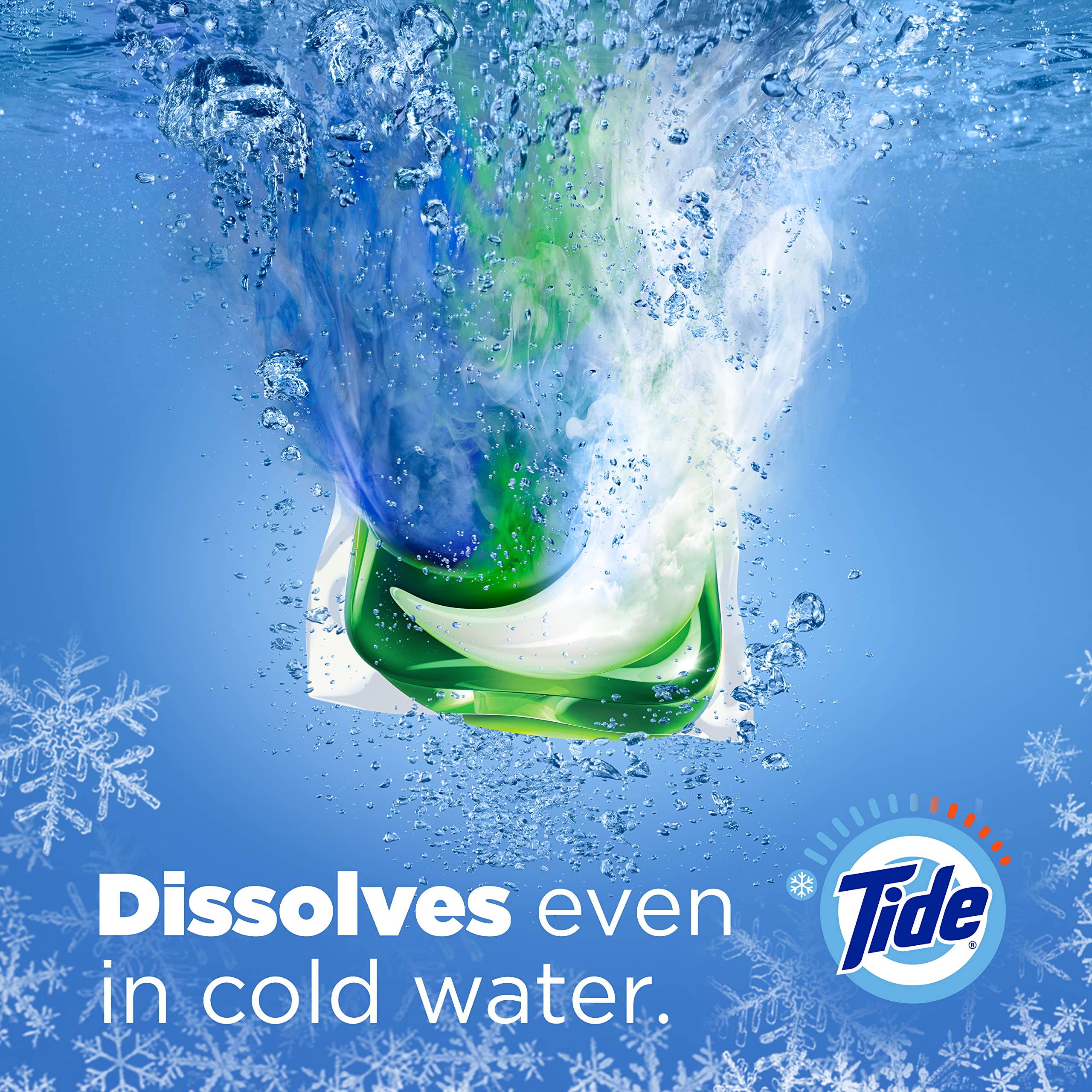 Tide PODS Liquid Laundry Detergent Pacs, Spring Meadow Scent, 20 count