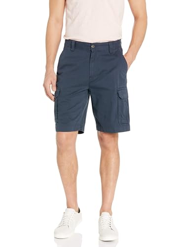 Amazon Essentials Men's Classic-Fit Cargo Short (Available in Big & Tall), Dark Navy, 34