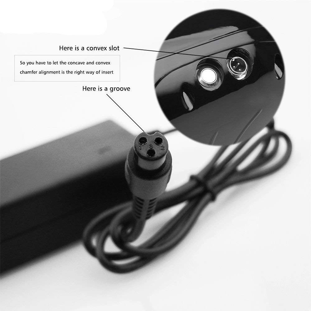 42V Charger PowerFast for 36V Pocket Mod Sports Lithium Battery Charger for 10Series 36V Battery Charger