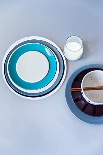 Imperius Set of 96 Felt Plate China Storage Containers Dividers Protectors - Thick and Premium Soft - Dish Storage Containers Dividers 24-10", 48-6", 24-4.8"-White