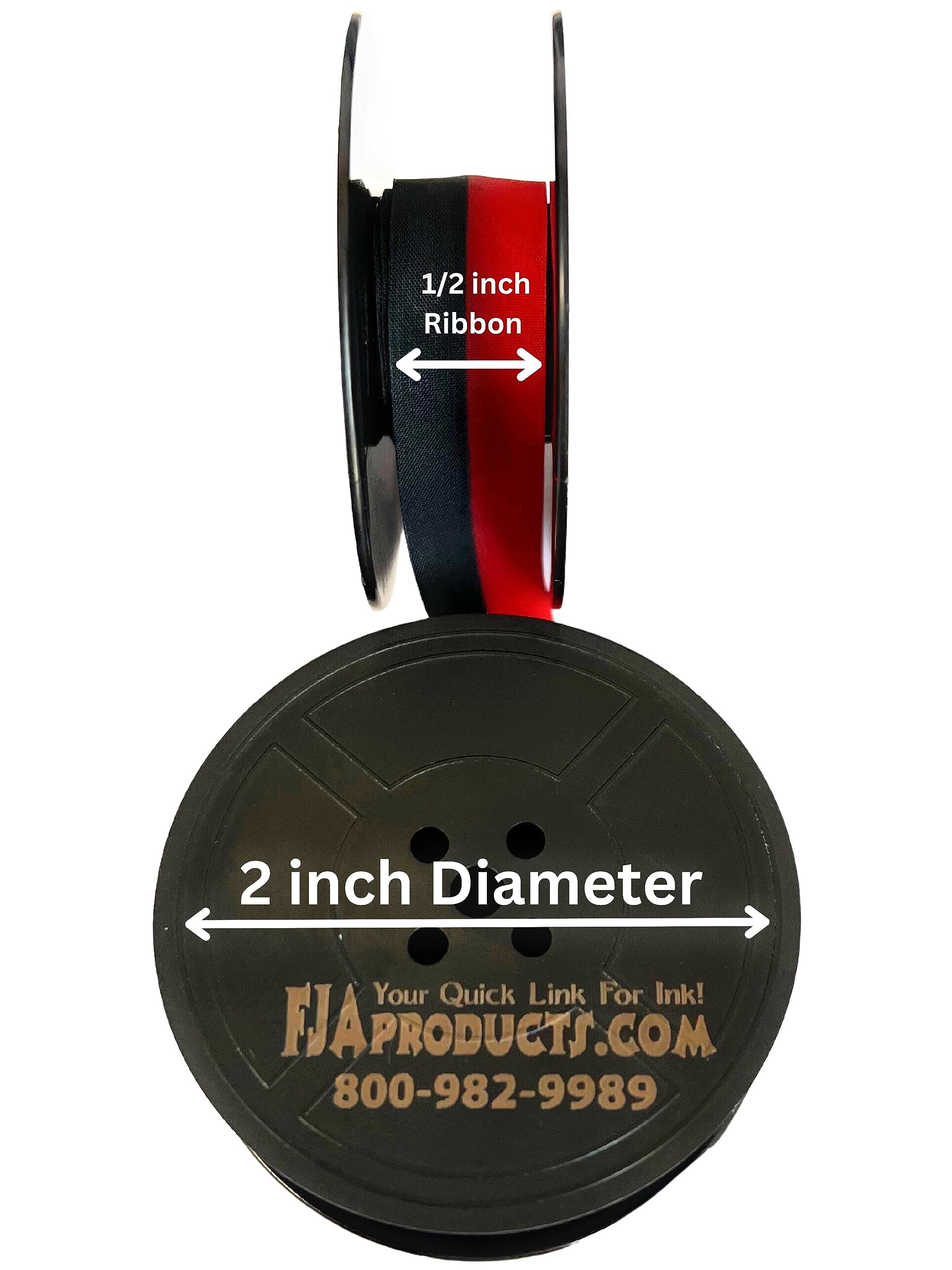 Black and Red Typewriter Ribbon for We R Memory Keepers Typecast Typewriter
