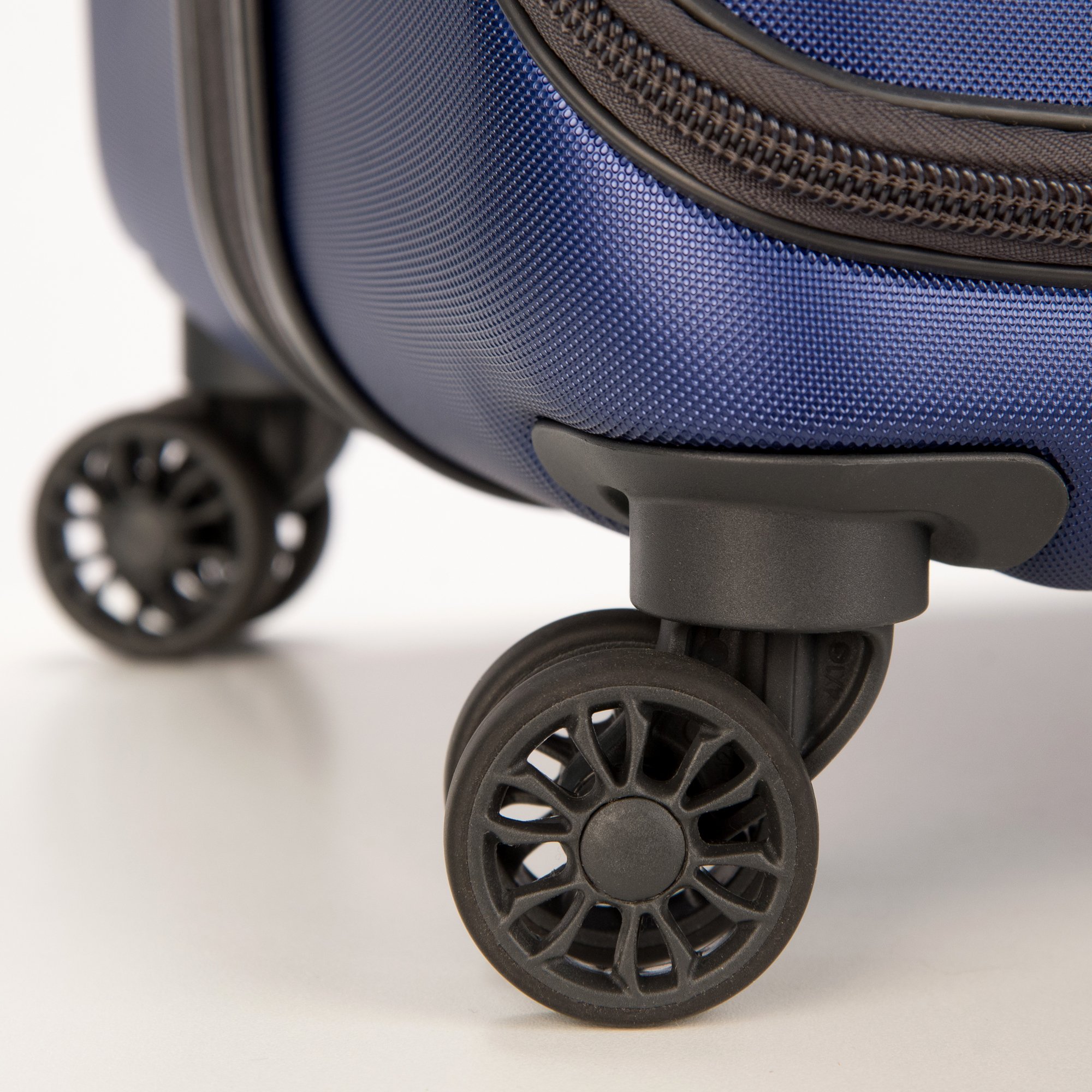 Delsey Paris Helium Shadow Hardside Luggage Expandable Spinner Trolley Collection (Navy, Carry-On 19 Inch)