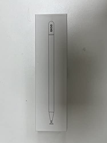 OASO Stylus Pen for Touch Screens, Disc Tip & Magnet Cap Styli Pencil Compatible with Apple iPad pro/iPad 6/7/8/9/iPhone/Samsung Galaxy Tab A7/S7/Fire HD 7/8/10 Plus Tablet/All Touch Devices