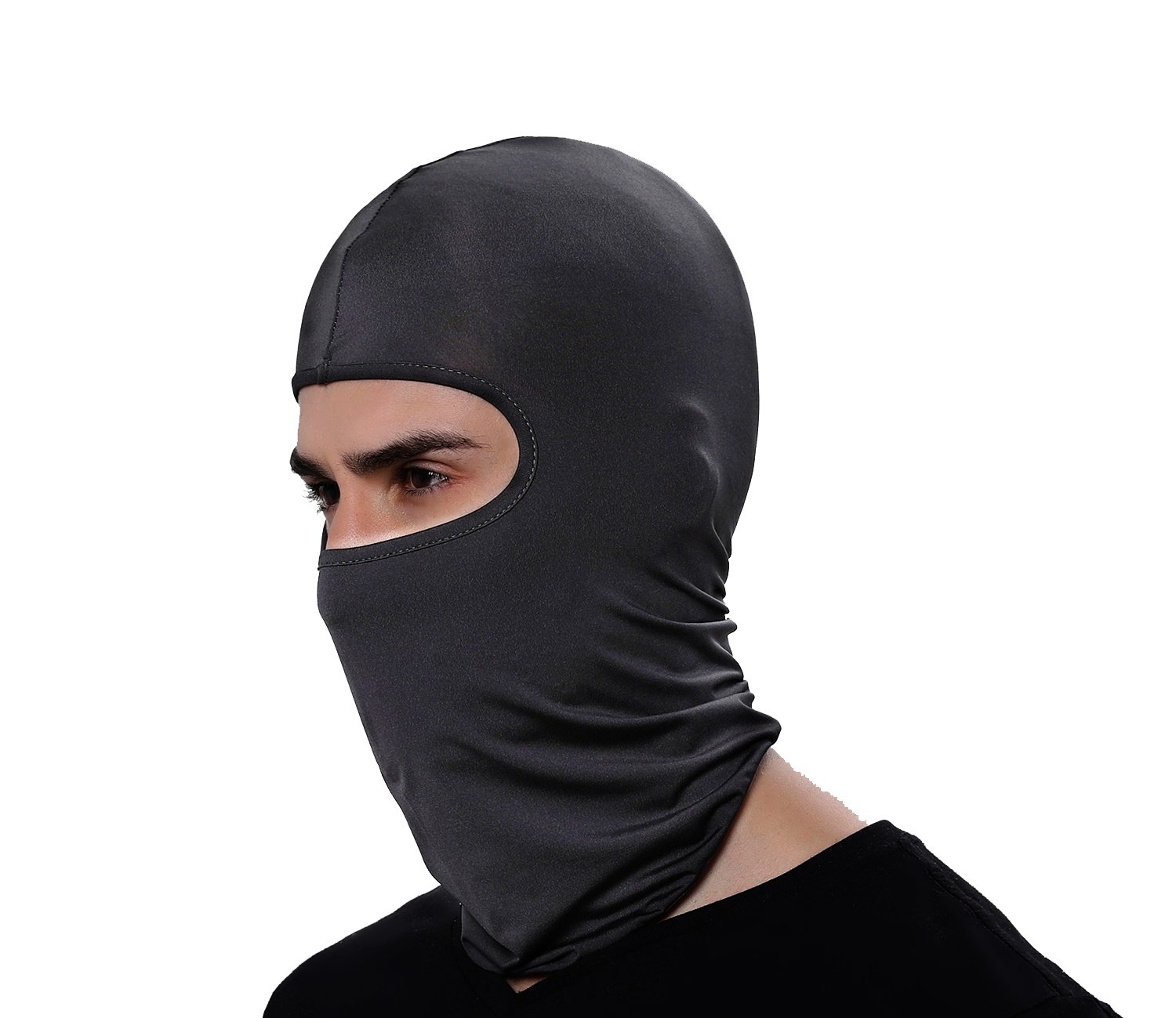 GANWAY Ski Mask Balaclava Hood Skullies Beanies Outdoor Sports Cycling Hat (Darkgray)
