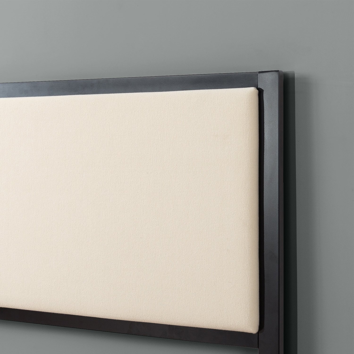 ZINUS Kendal Upholstered Headboard Easy Assembly, Twin, Taupe