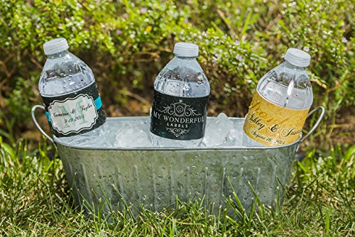 Up Up and Away Hot Air Balloon Water Bottle Labels Baby Shower