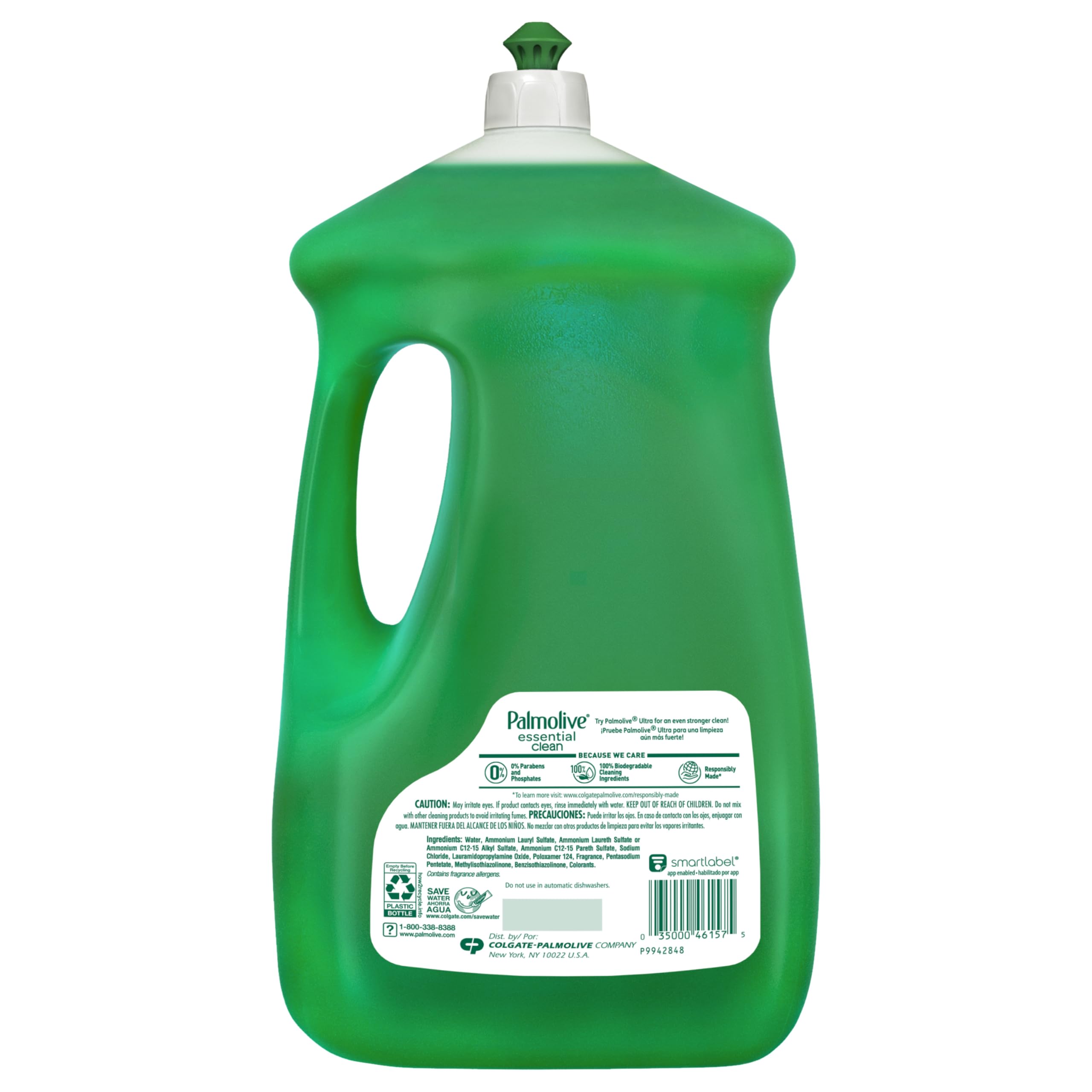 Palmolive Dishwashing Liquid Dish Soap Refill, Essential Clean, Original - 90 fluid ounce