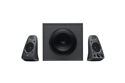 Logitech Z625 Powerful THX® Certified 2.1 Speaker System with Optical Input & Bluetooth Audio Adapter for Bluetooth Streaming