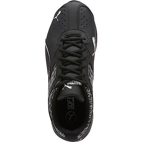 PUMA Mens Tazon 6 Cross Trainer, PUMA Mens Black-PUMA Mens Black, 9.5