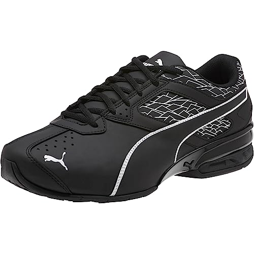 PUMA Mens Tazon 6 Cross Trainer, PUMA Mens Black-PUMA Mens Black, 9.5