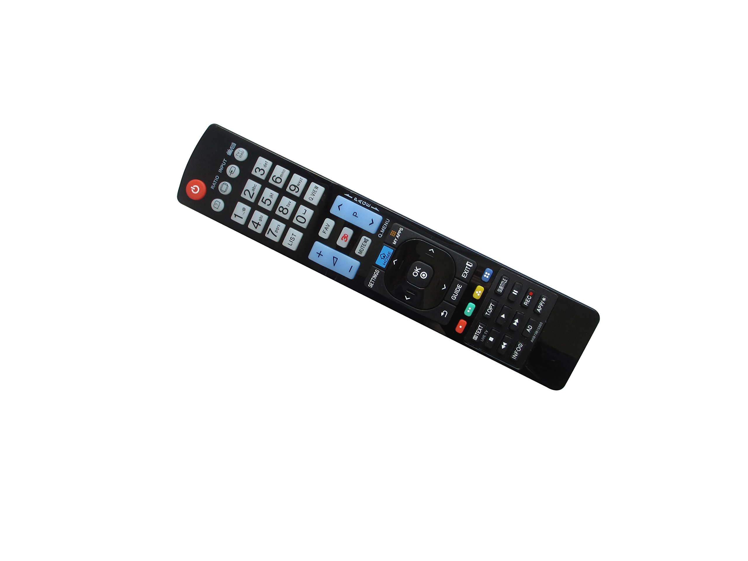 Replacement Remote Control Fit For LG 49UF6430-UB 55UF6430-UB 65UH7000-UB 43UF6430 49UF6430 55UF6430 65UH6030 60UH6030 60GA6400 47GA6400-UD 47GA6450 65LY340C 32LS33A-5D Smart 3D Plasma LCD LED HDTV TV