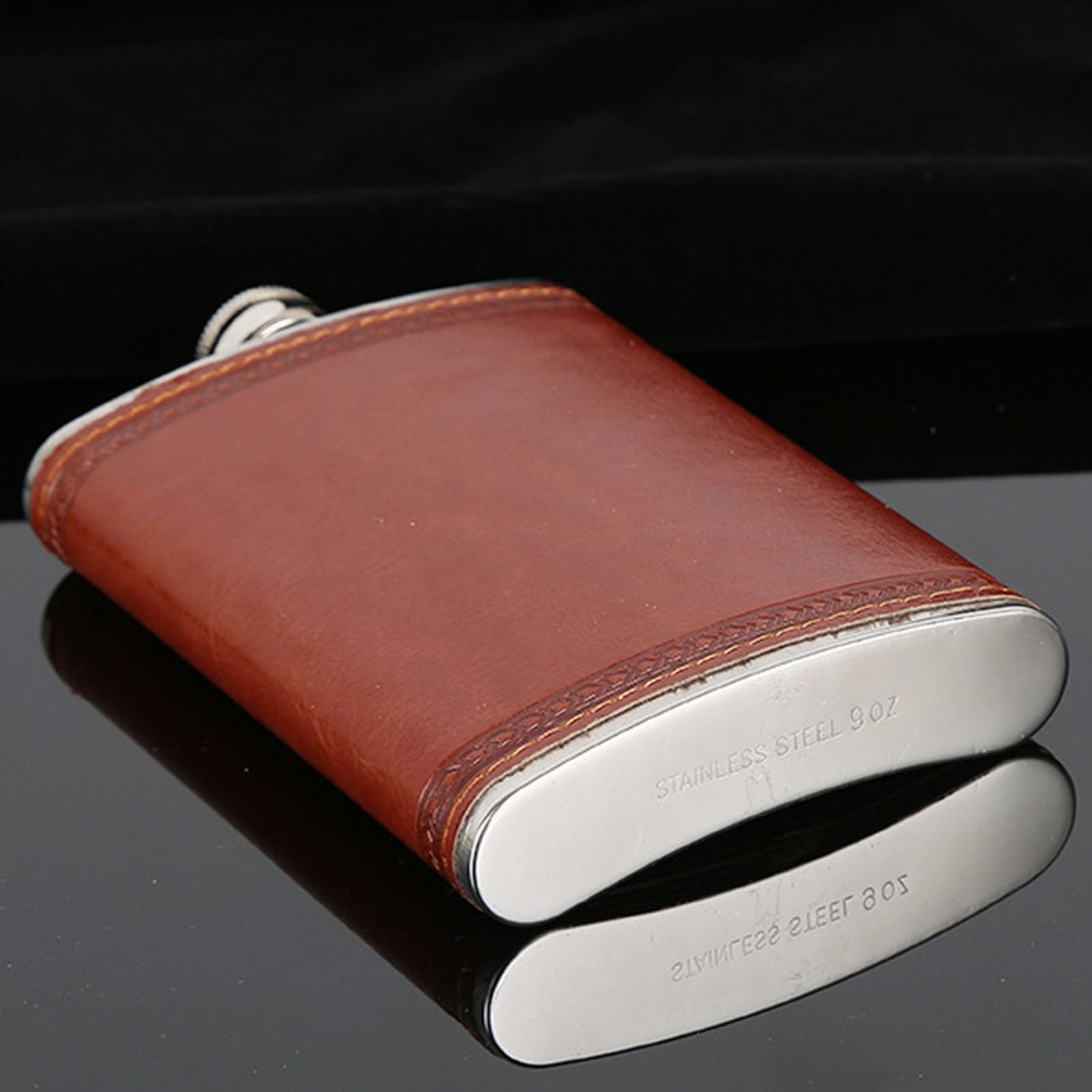 Hip Flask for Alcohol Whiskey Liquor Flask 9 oz with Funnel Personalized Wine Drinking Flasks