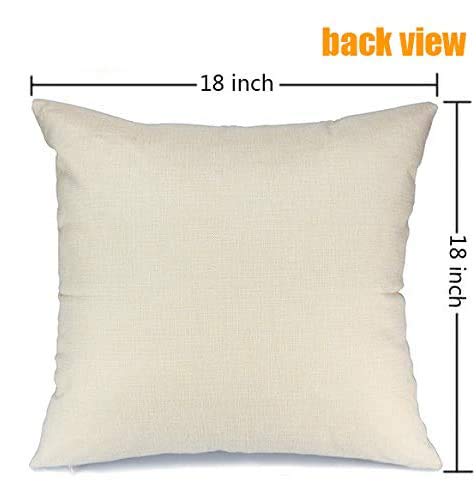 Decorative Linen Square Throw Pillow Cover Go Away Hahaha No Sarcastic Text Good Scrap Booking Press Abstract Antisocial Beauty Black Boring Cozy Cushion Pillowcase Case for Couch Car 18 x 18 Inch