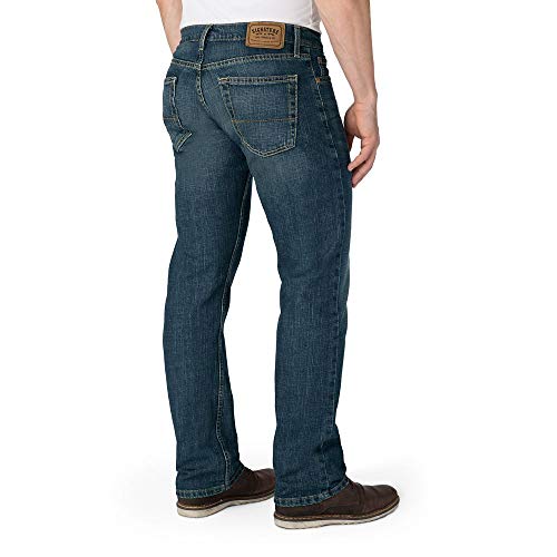 Levi Strauss Signature Gold Men's Big & Tall Straight Fit Jeans, Bigfoot, 50W x 32L