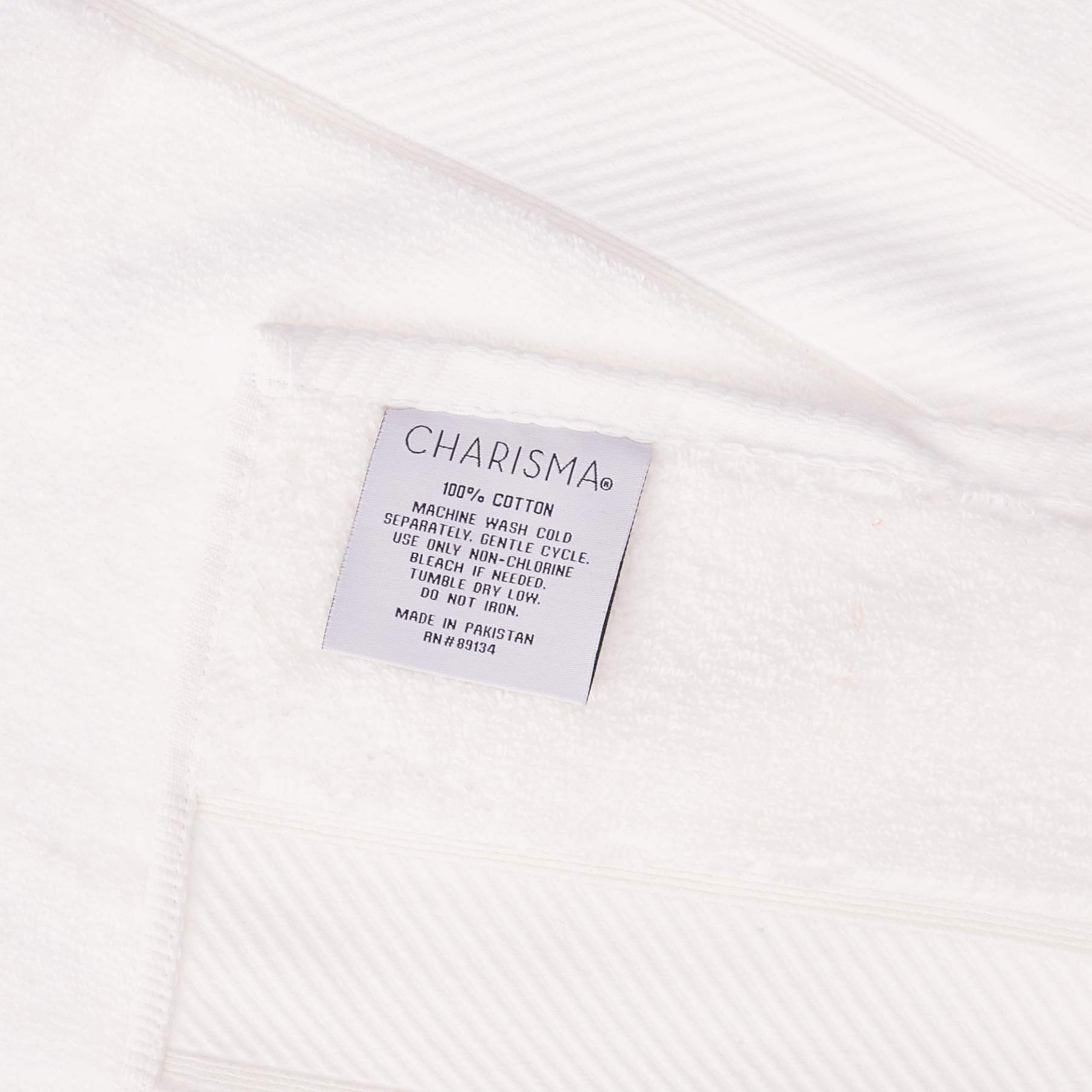 Charisma Classic II 30" x 56" Bath Towel in Bright White