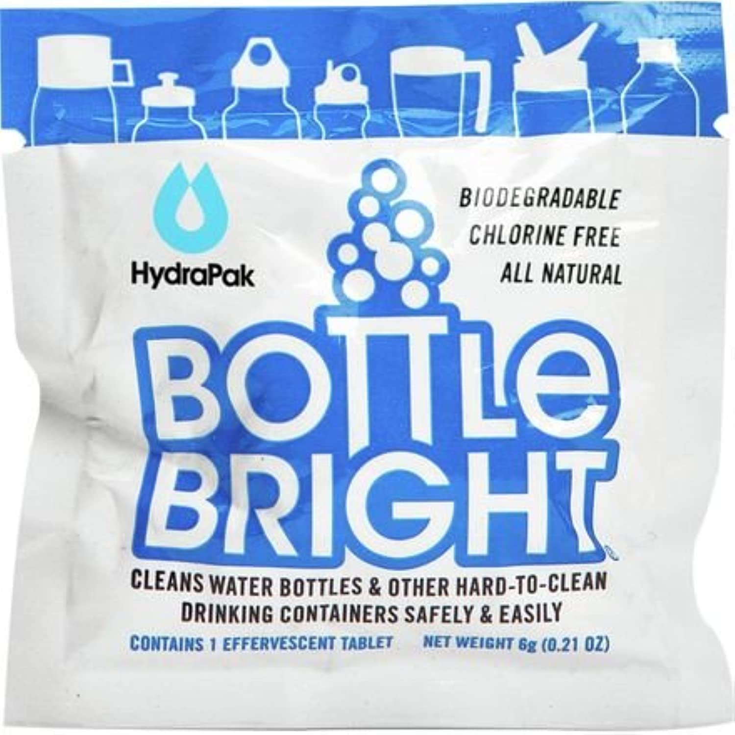 Hydrapak Hydrant Reservoir Cleaning Kit, Blue, One Size (A145)