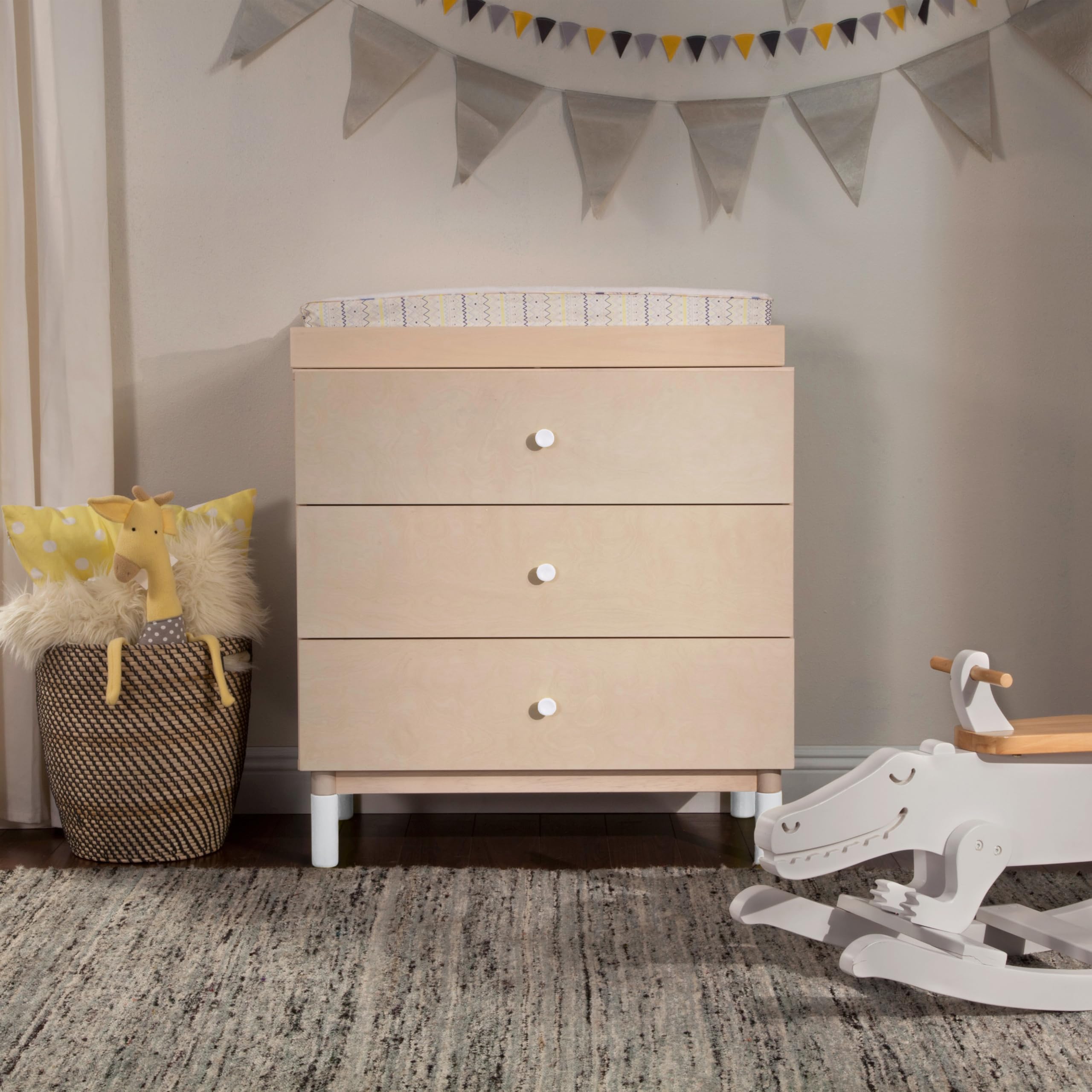 Babyletto Gelato Dresser Knob Set in White