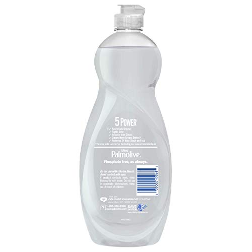 Palmolive Ultra Liquid Dish Soap, Pure and Clear, 32.5 Fl Oz