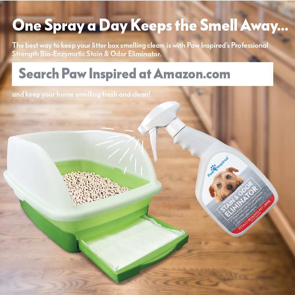 Peritas Cat Pads | Generic Refill for Breeze Tidy Cat Litter System | Cat Liner Pads for Litter Box | Quick-Dry, Super Absorbent, Leak Proof | 16.9"x11.4" (Original, 20 Count)