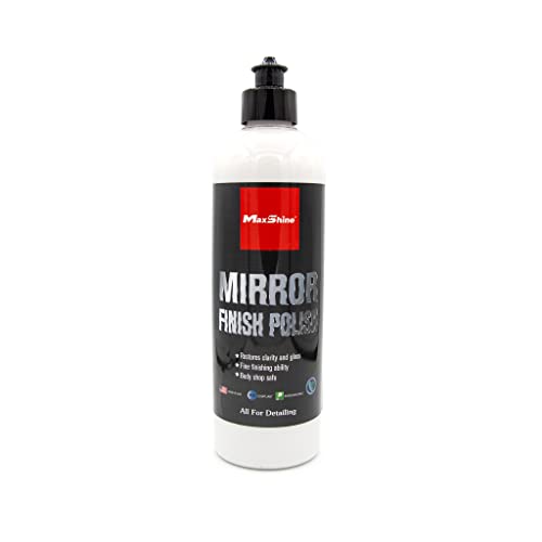 Maxshine Mirror Finish Polish 16oz - Super Shine Surface, Removing Fine Swirls and Light Defects