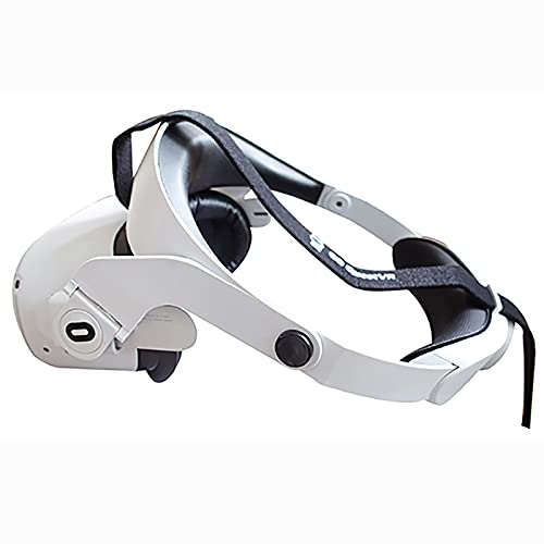 HUAYUWA Virtual Reality Relieve Pressure Head Strap Fit for Oculus Quest 2 VR Glasses Accessories