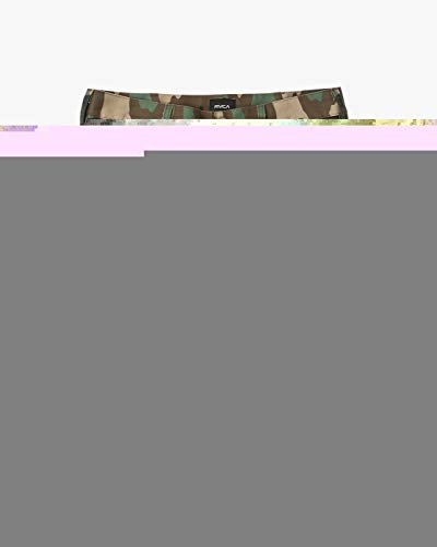 RVCA mens Americana Chino Casual Shorts, Camo, 28 US