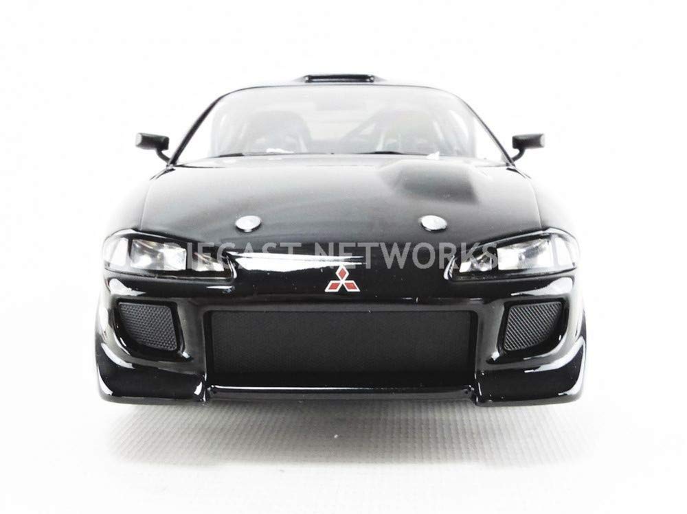 Greenlight Artisan Collection 19040 1995 Mitsubishi Eclipse Black 1:18 Scale