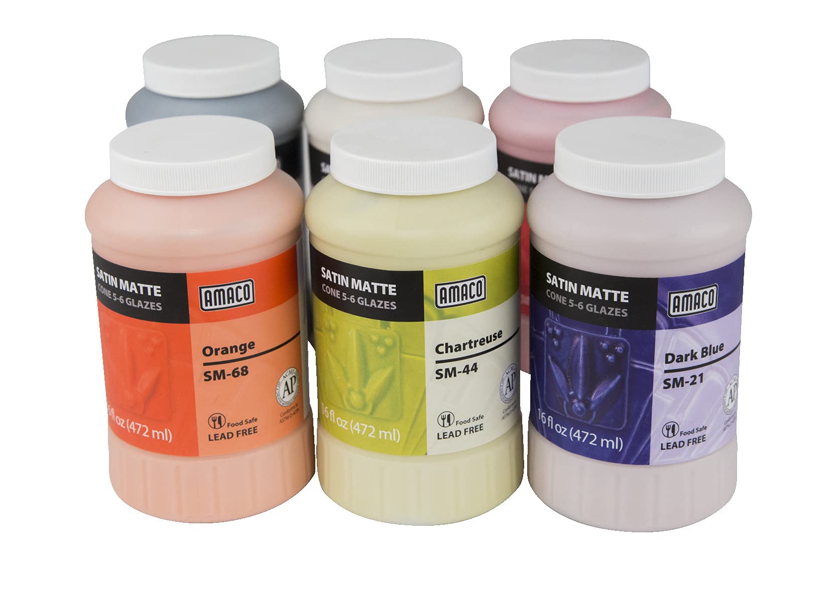 AMACO Satin Matte Glaze Class Pack 1