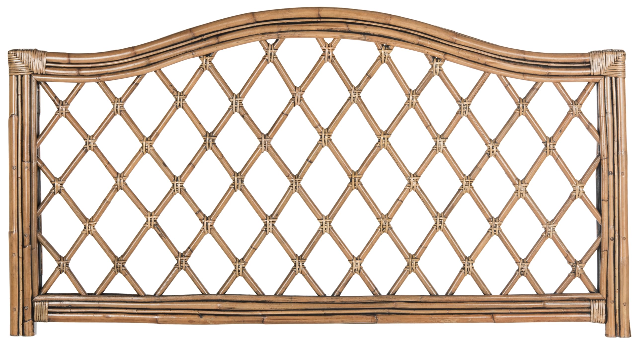 SAFAVIEH Home Collection Gabriella Brown & Multi Wicker Headboard, Full