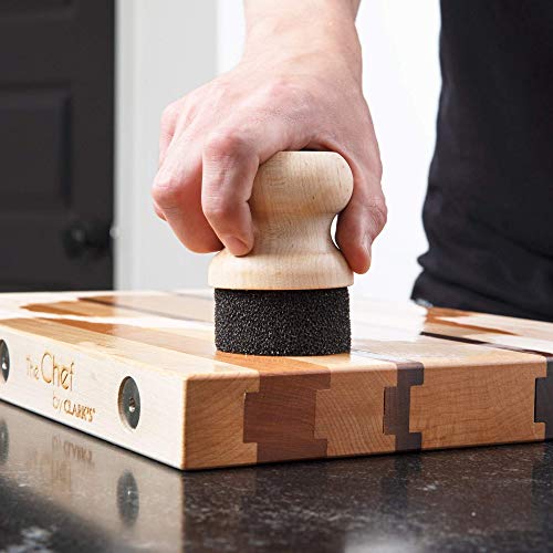 CLARK'S Orange Cutting Board Oil and Round Applicator Orange Cutting Board Care