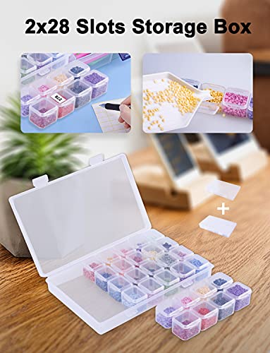 Ratukall 183PCS A4 Diamond Painting Light Pad Kit, Light Board for Diamond Painting Accessories, Tracing Light Box with 5D Painting Tools Set for Full Drill & Partial Drill 5D Diamond Art