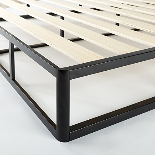 ZINUS Metal Box Spring with Wood Slats, 7.5 Inch Mattress Foundation, Sturdy Steel Structure, Easy Assembly, California King