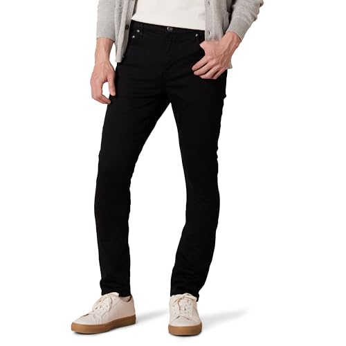 Amazon Essentials Men's Jeans, Skinny-Fit Comfort Stretch, 31W x 28L Black (Formerly Goodthreads)