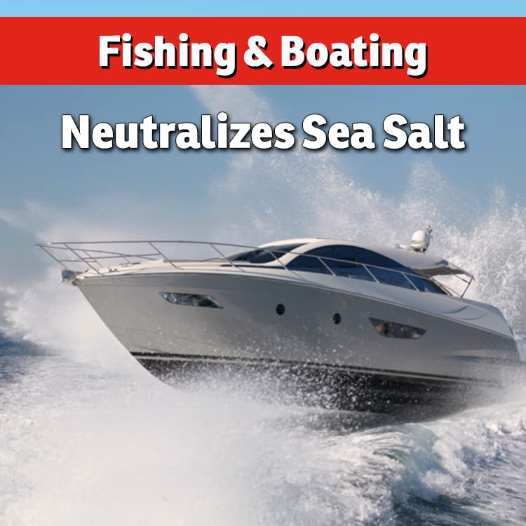 I Must Garden Salt & Brine Remover: Safely Removes Salt and Brine from Vehicles and Marine Equipment β 32oz Concentrate w/Hose End Sprayer