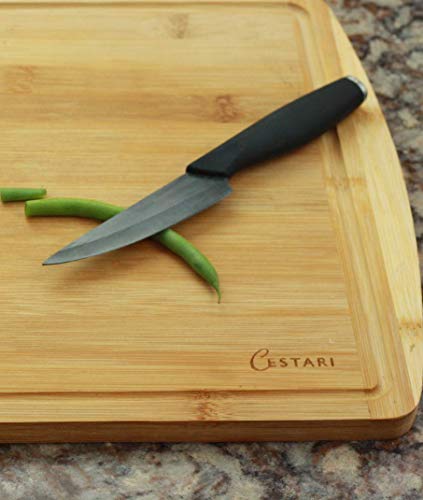 Advanced Ceramic Paring Knife - 4 Inch Blade Never Needs Sharpening - Premium Kitchen Knife with Sheath and Magnetic Gift Box - Black Mirror Finish