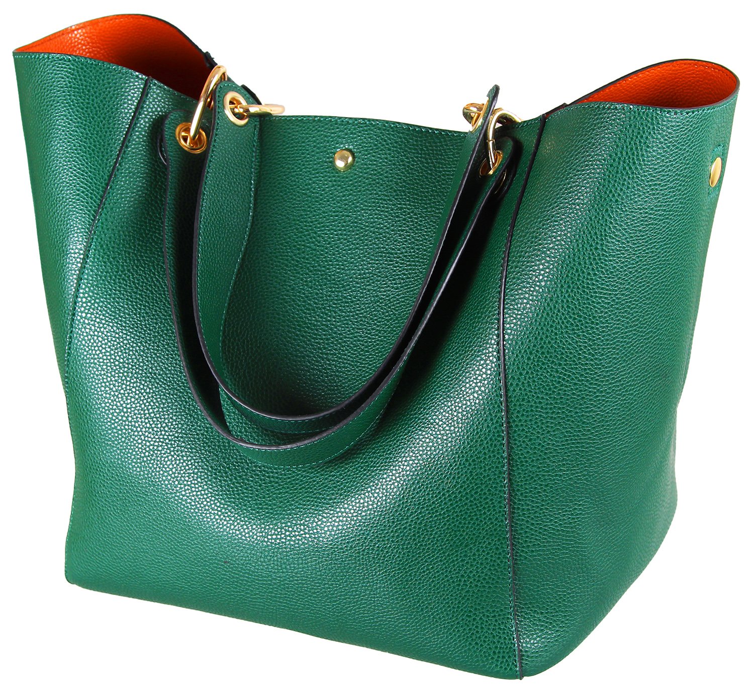 sqlp Large Work Tote Bag for Women Designer Purses and Handbags Big Bucket bags Ladies Travel Crossbody Purse Dark Green