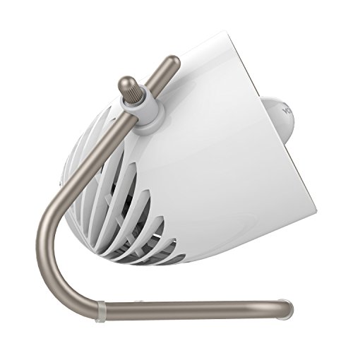 Vornado Pivot Personal Air Circulator Fan, 6-inch, Quiet Portable Travel Fan, 3 Speeds, Champagne