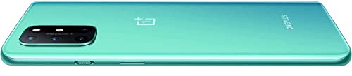 OnePlus 8T+ 5G 12GB(RAM)+256GB 120Hz Display (T-Mobile/Sprint Unlocked) KB2007 Single SIM Smartphone - Aquamarine Green (Renewed)