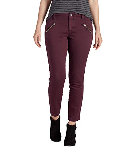 Jag Jeans Women's Ryan Skinny Jean, Plum Noir, 8