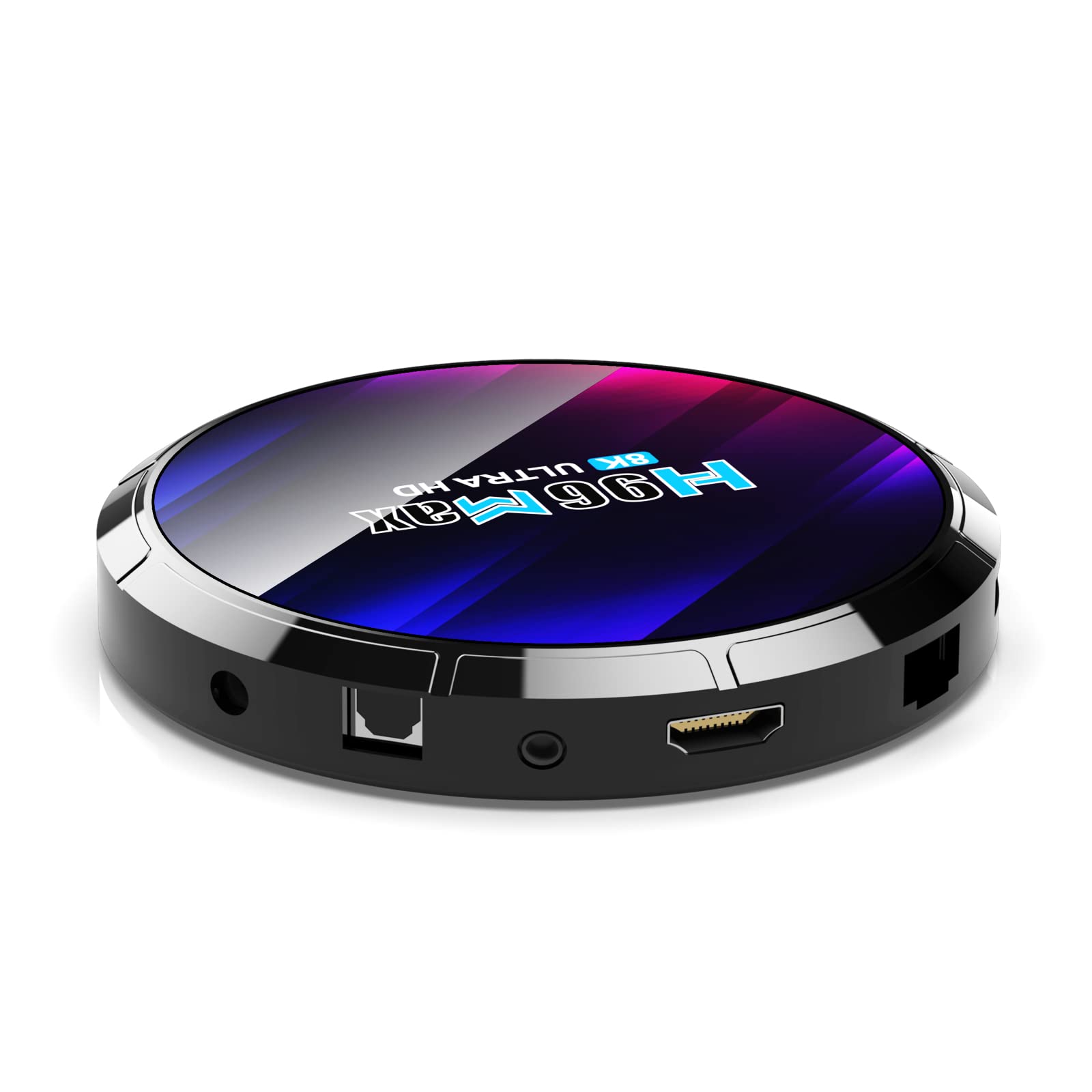 Android 13.0 H96 Max TV Box 4GB RAM 64GB ROM RK3528 Quad Core CPU Support Dual WiFi 2.4G+5G/4K/3D BT 5.0 Smart TV Box
