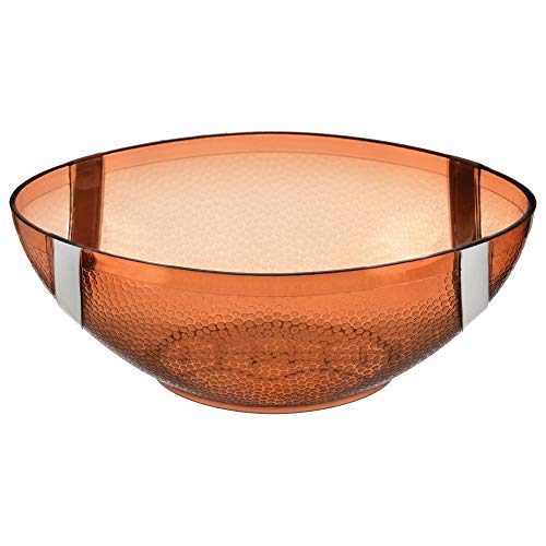 Football Plastic Bowl 8 Ounce Brown 1 Piece