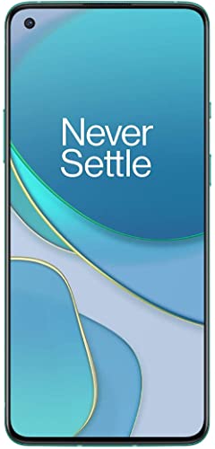 OnePlus 8T+ 5G 12GB(RAM)+256GB 120Hz Display (T-Mobile/Sprint Unlocked) KB2007 Single SIM Smartphone - Aquamarine Green (Renewed)