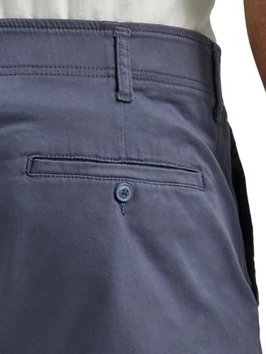 Lee Men's Big & Tall Extreme Motion Flat Front Short, Navy, 48