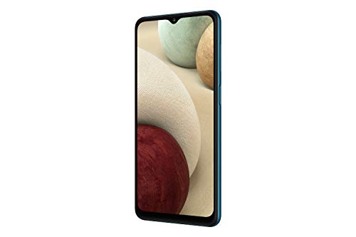Samsung Galaxy A12 (SM-A125F/DS) Dual SIM,128 GB, Factory Unlocked GSM, International Version - No Warranty - Blue