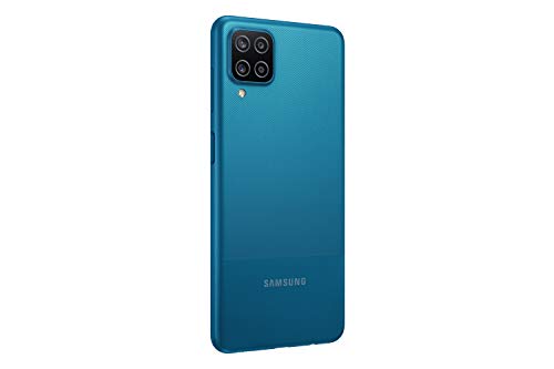 Samsung Galaxy A12 (SM-A125F/DS) Dual SIM,128 GB, Factory Unlocked GSM, International Version - No Warranty - Blue