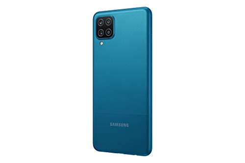 Samsung Galaxy A12 (SM-A125F/DS) Dual SIM,128 GB, Factory Unlocked GSM, International Version - No Warranty - Blue