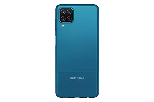 Samsung Galaxy A12 (SM-A125F/DS) Dual SIM,128 GB, Factory Unlocked GSM, International Version - No Warranty - Blue