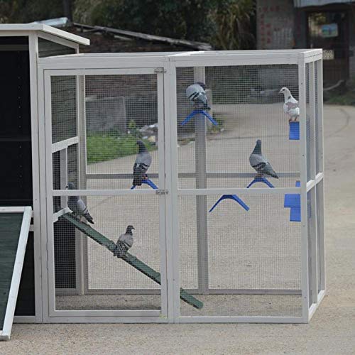 RP PIGEON Perches Dove Rest Stand Pigeons Rest Stand Bird Perches Durable Plastic Roost Racing Pigeon 5pc,blue