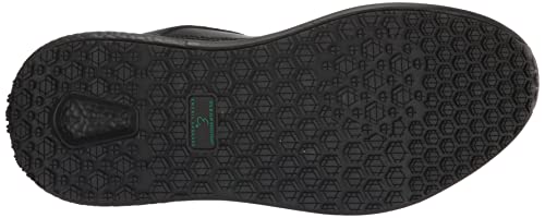 Emeril Lagasse Women's Odin Ez-Fit Slip-Resistant Work Shoe, Black Leather, 8 M US